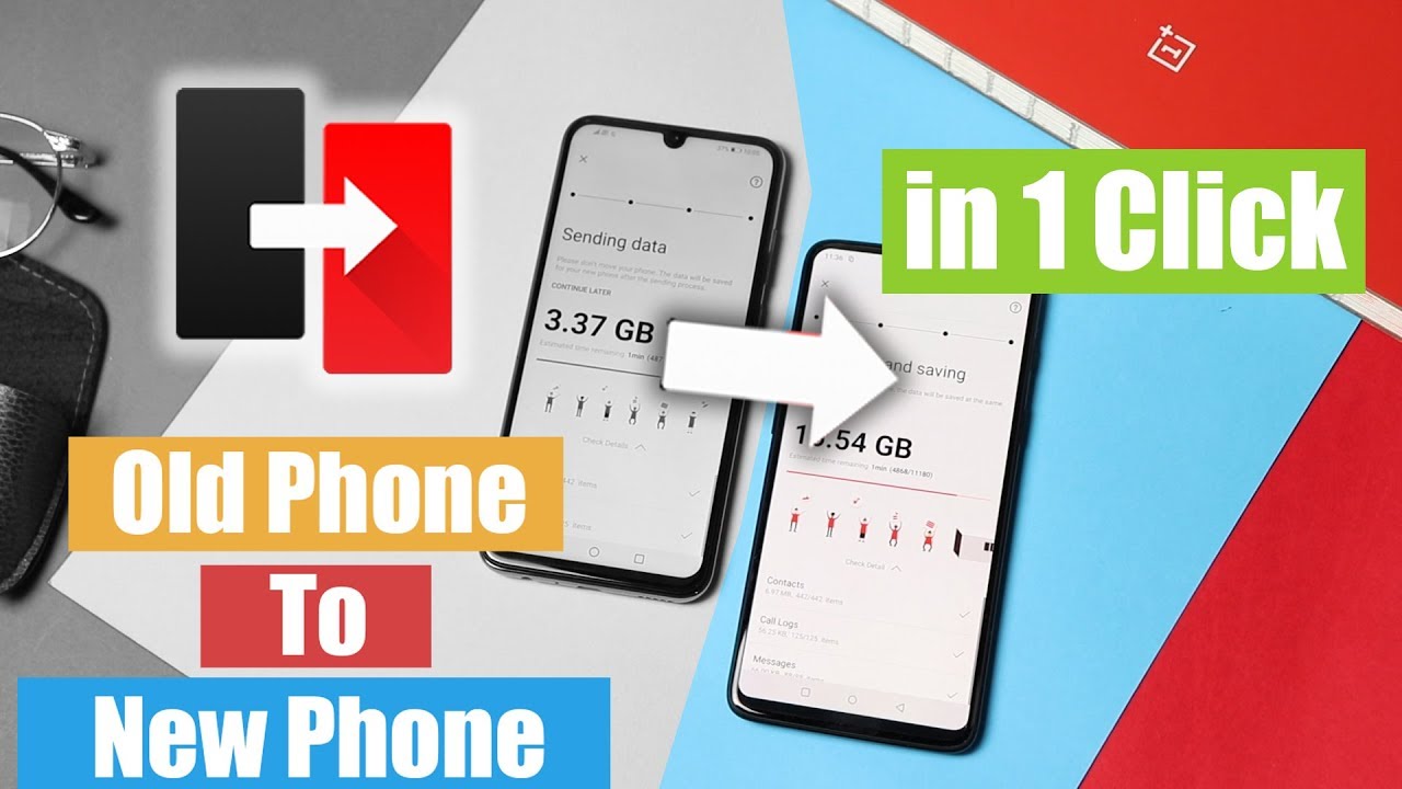 Copy all files from Old phone to New OnePlus phone - OnePlus Switch ...
