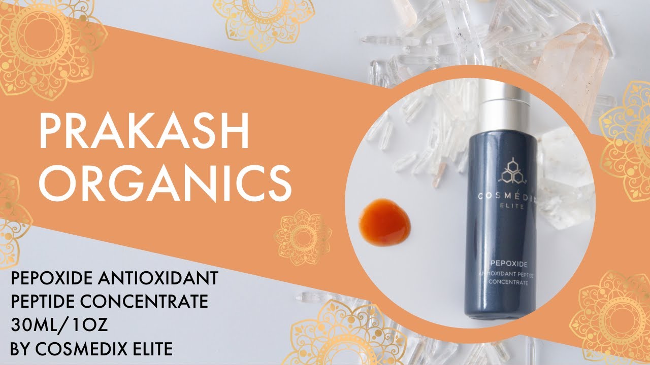 Pepoxide Antioxidant Peptide Concentrate by Cosmedix | Prakash Organics ...