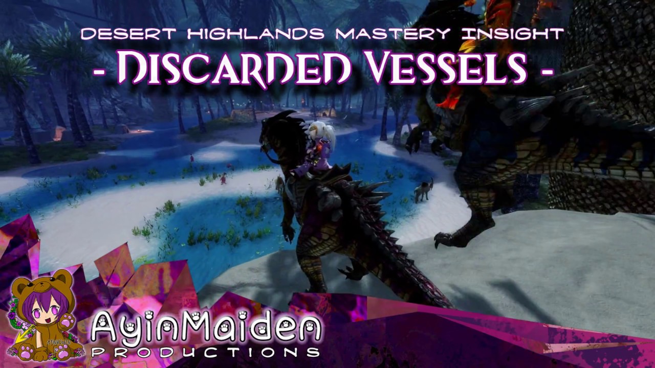 GW2 Desert Highlands Insight: Discarded Vessels - YouTube
