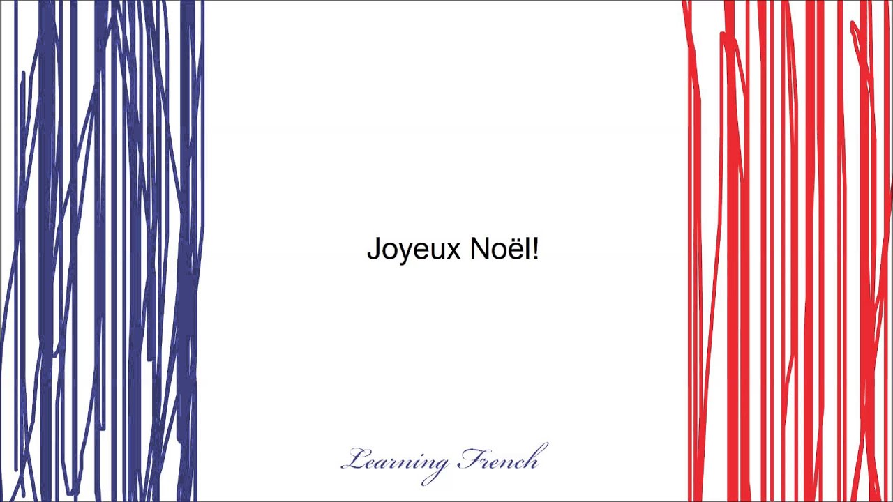 Learning French | Joyeux Noël - YouTube