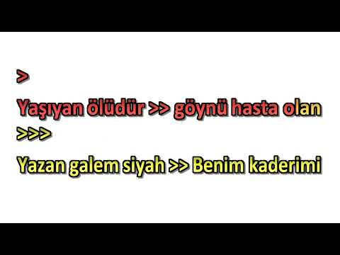 Aycan Öner Yazan Kalem Siyah  Karaoke  Re karar