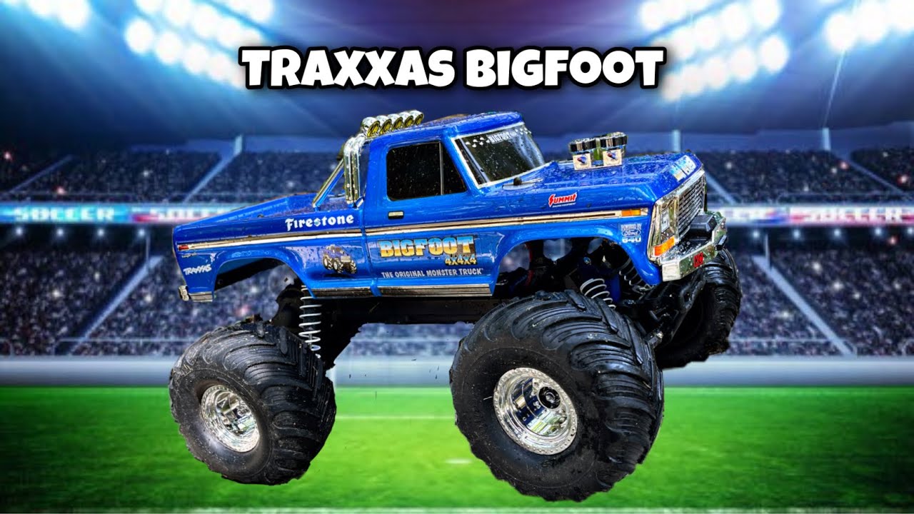Traxxas BIGFOOT RC Monster Truck Unboxing and Review! Wow! - YouTube