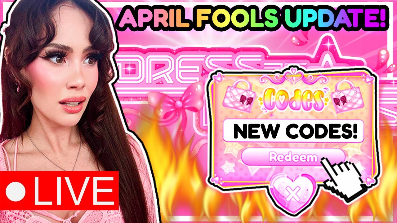 NEW *APRIL FOOLS UPDATE* + NEW CODES + CHAOS In Dress To Impress - YouTube