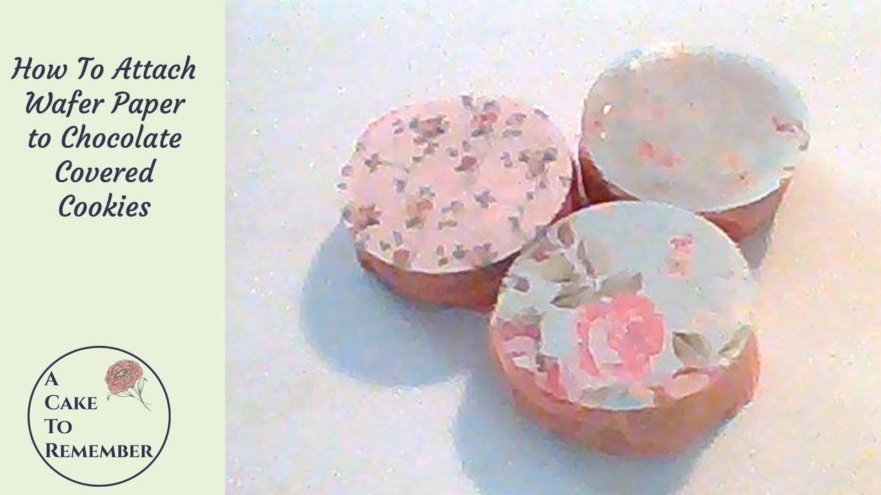 How To Attach Wafer Paper To Chocolate Covered Cookies Cookie how-to-attach-wafer-paper-to-chocolate-covered-cookies-cookie