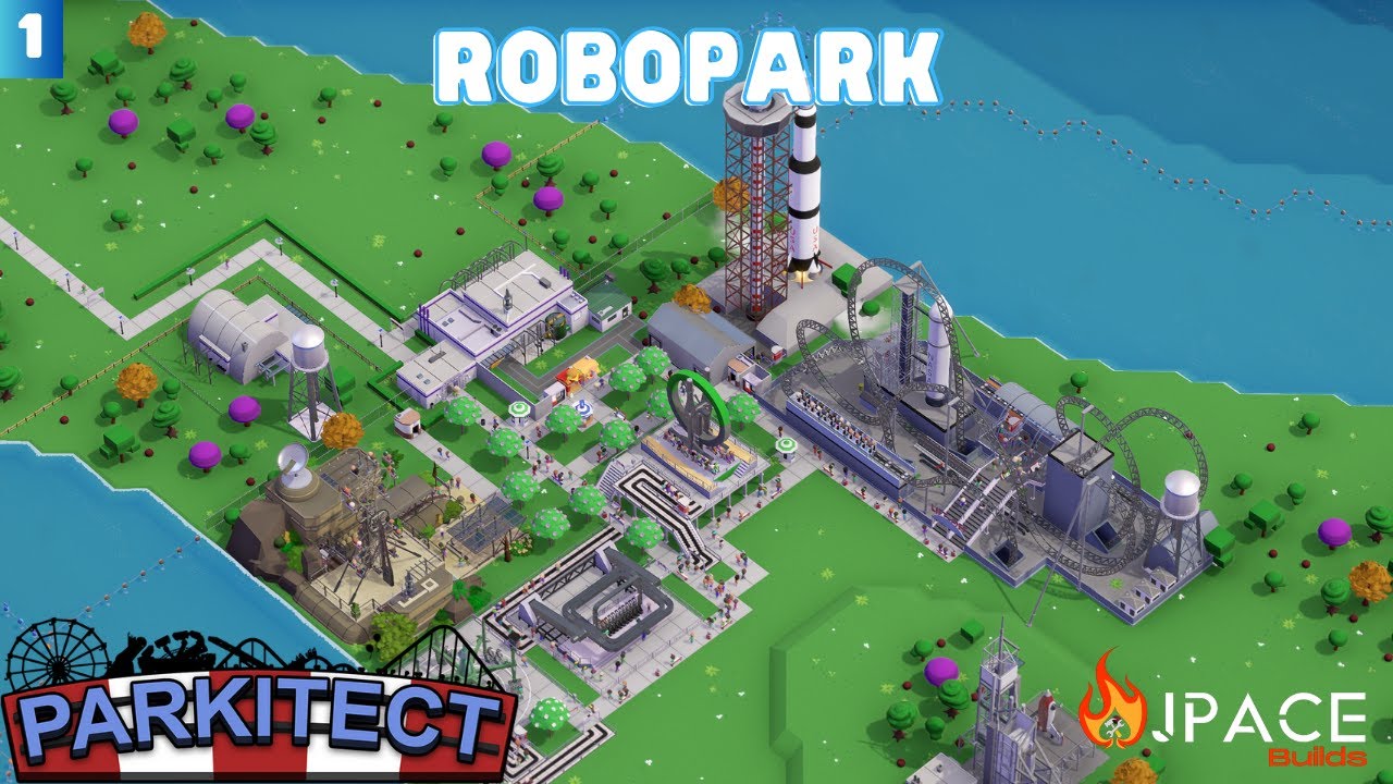 Robopark is out of this world - Parkitect (Part 1) - YouTube