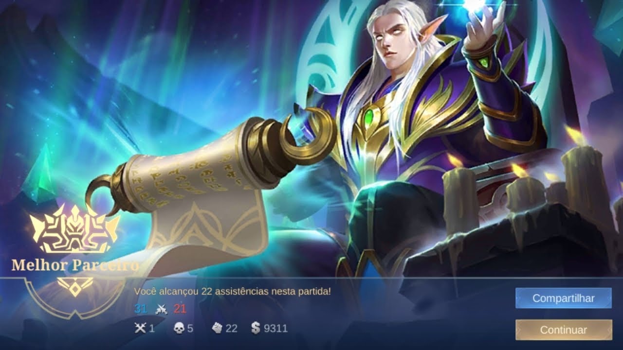 Partida Modo Classico Jogando de Estis No Mobile Legends Bang Bang ...