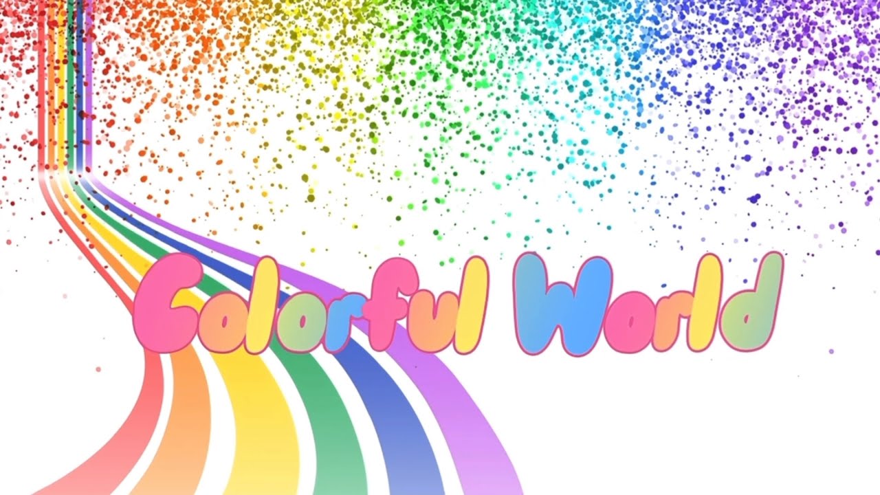 [Colorful World] 🎧 Fun & Easy Color Song for Kids 🎤 Learn Colors with ...