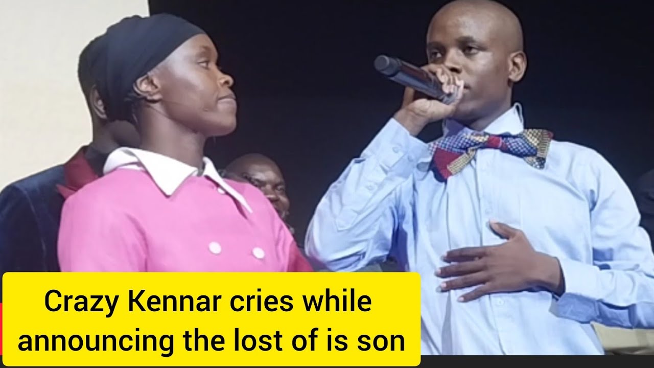 Crazy Kennar annouce the lost of his son on stage at his show Happy ...