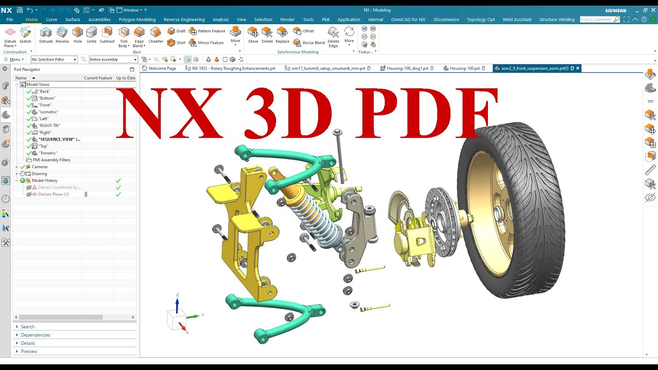 NX Export 3D PDF YouTube nx-export-3d-pdf-youtube