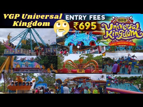 VGP Universal Kingdom | Entry Ticket | Water Rides 🌊 & Dry Rides | VGP ...