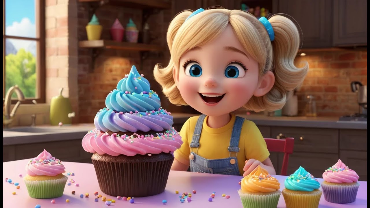 The Cupcake Parade Goes Marching On | Fun Nursery Rhyme for Kids | Sing ...