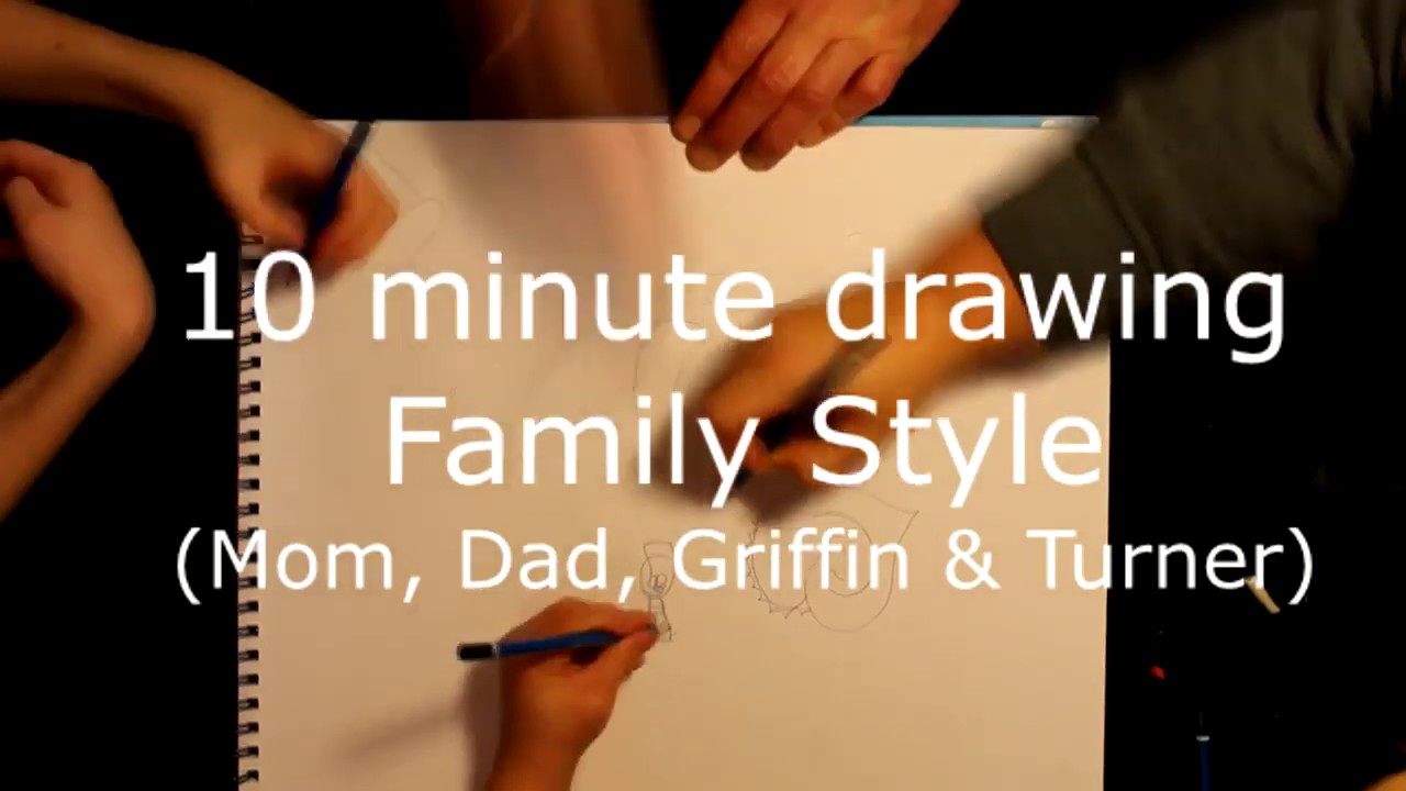 Daily Sketch #56: 4 people drawing at same time (with Griffin & Turner ...