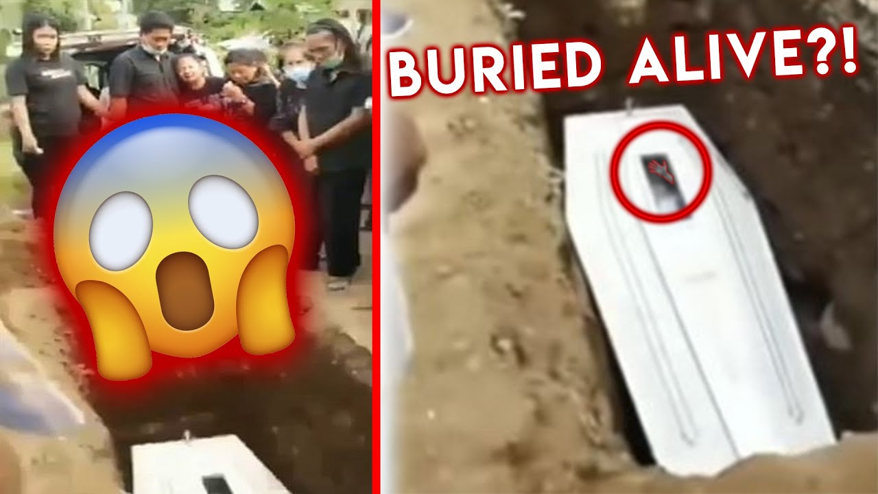 MOMENT CORPSE 'WAVES' FROM COFFIN SPARKS 'BURIED ALIVE' FEARS IN ...