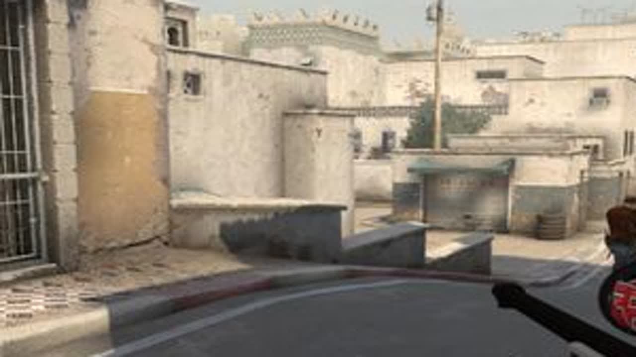 沙二双架——狙击间隙PEEK熟练运用，你就是下一个Simple#csgo狙击教学 #csgo双架位 #peekmentor - YouTube