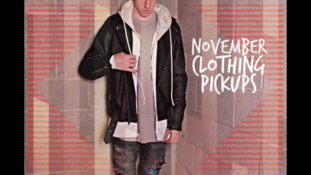 November Clothing Pickups | Moto Jacket, Biker Denim, and more! - YouTube
