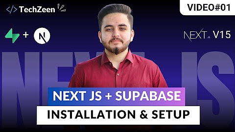 Next JS 15 + Supabase Tutorial for Beginners to Advance 2025 (Hindi / Urdu) | The Techzeen # ...