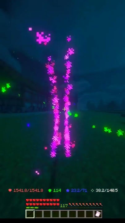 SLASH PARTICLE IN #minecraft [model plugin by Oraxen] - YouTube