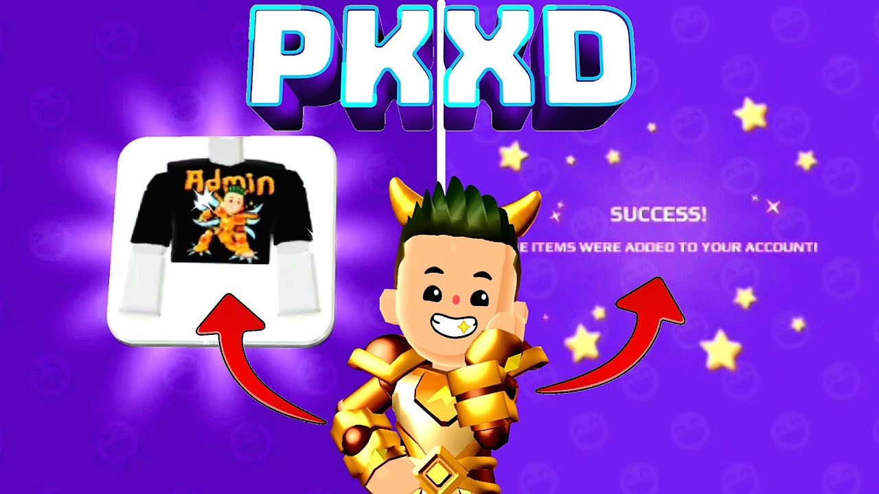 PK XD Free Admin Shirt!! Hurry up 👍 - YouTube