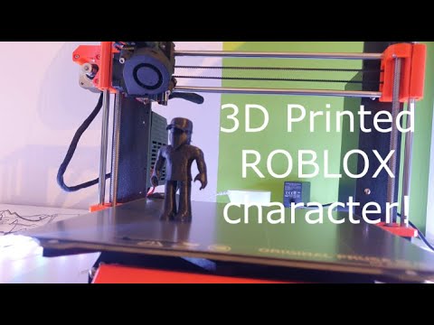 How to 3D print your roblox character! - YouTube