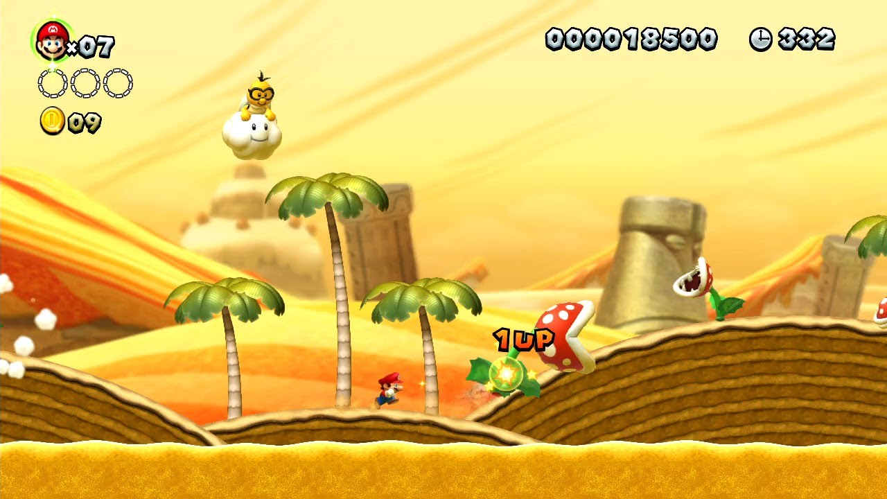 New Super Mario Bros. U -- Carry a shell and earn 1-Ups in Blooming ...