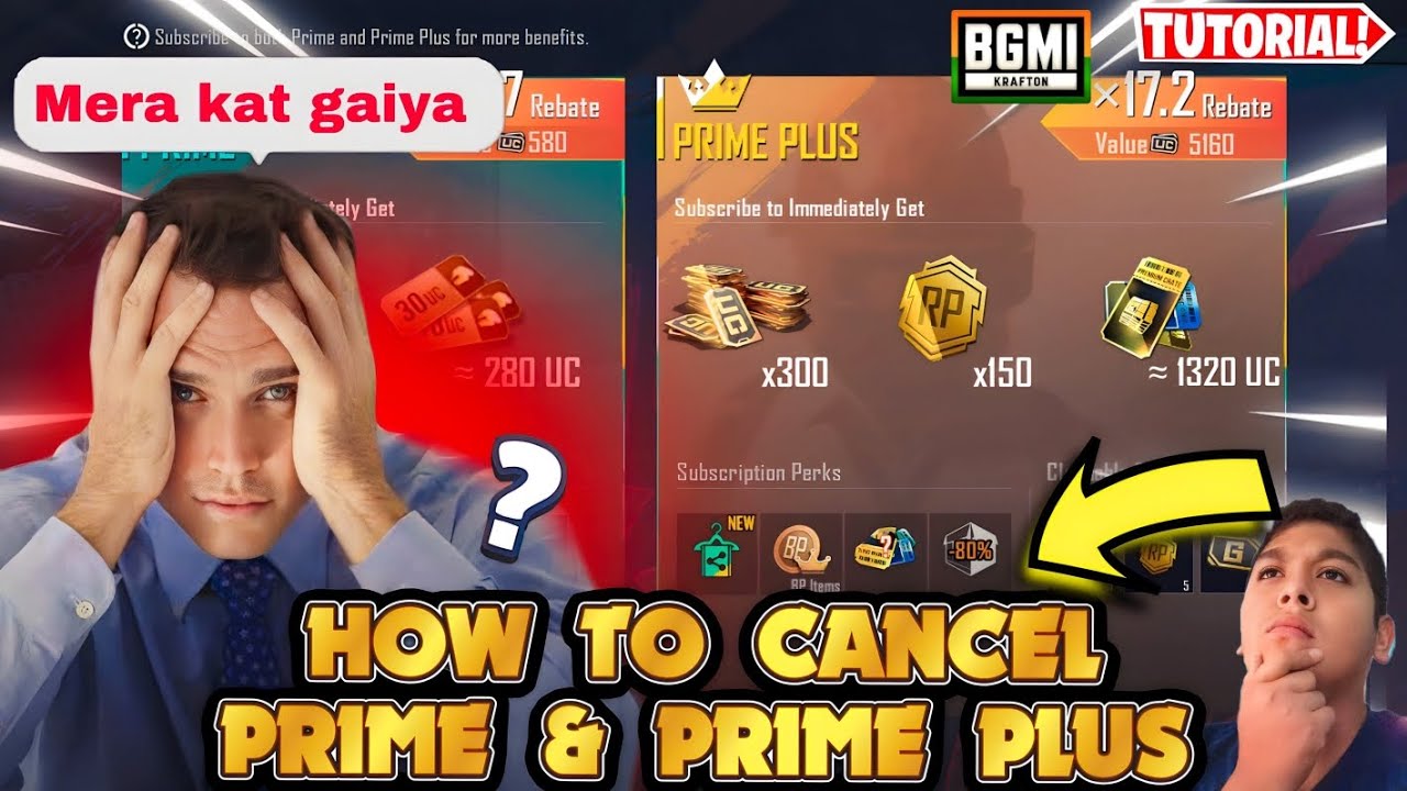HOW TO CANCEL PRIME & PRIME PLUS SUBSCRIPTION IN BGMI 🔥 BGMI PRIME ...