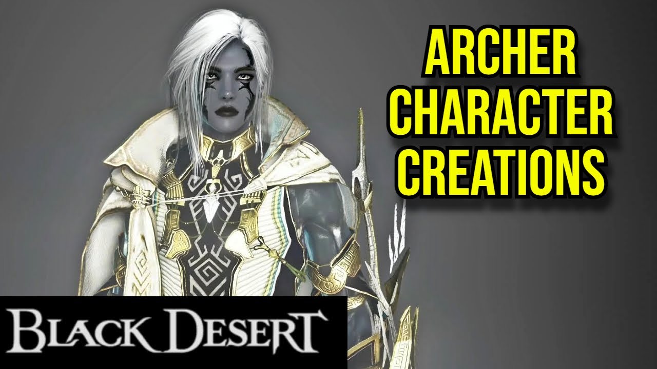Stunning Archer Creations in Black Desert Online – BDO Showcase! - YouTube