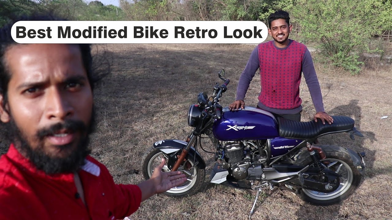Best Modified Bike Retro Look | BSB VLOGS - YouTube