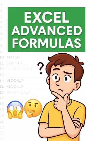 Excel Advance Formulas 🤯🤔 #tusharrawani - YouTube