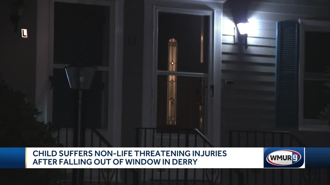 Child injured in fall out of window in Derry - YouTube