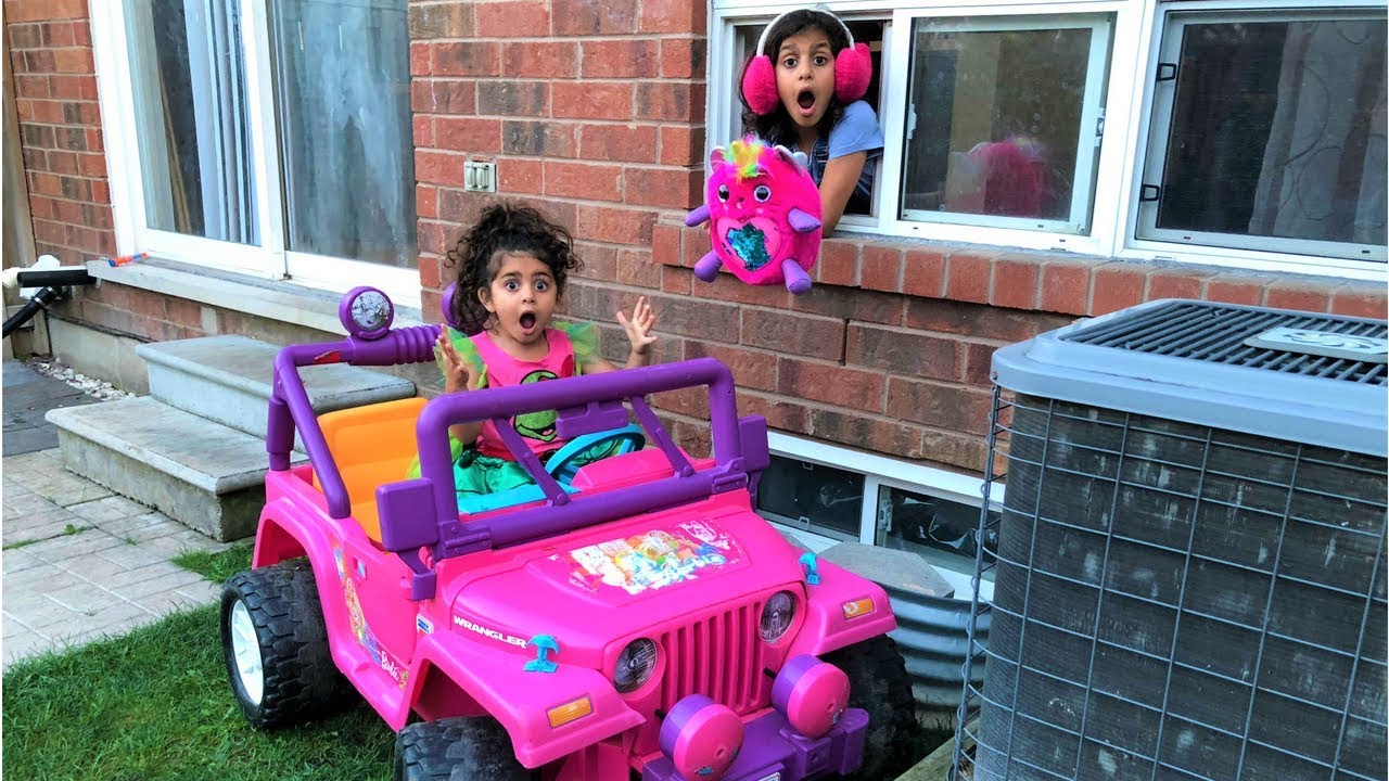 Sally Drive Thru Pretend Play Toy store with Power Wheels Ride on Car ...