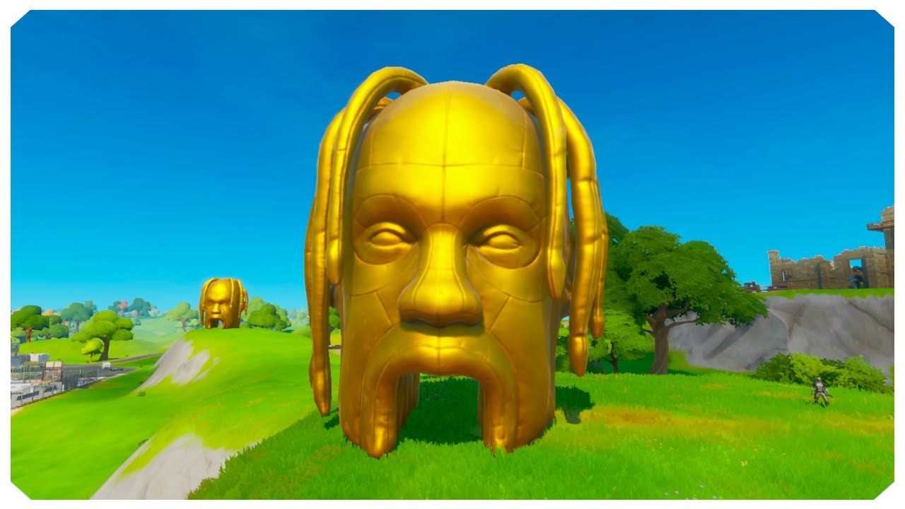 Bounce off of Different Giant Astro Heads All Locations - Fortnite ...