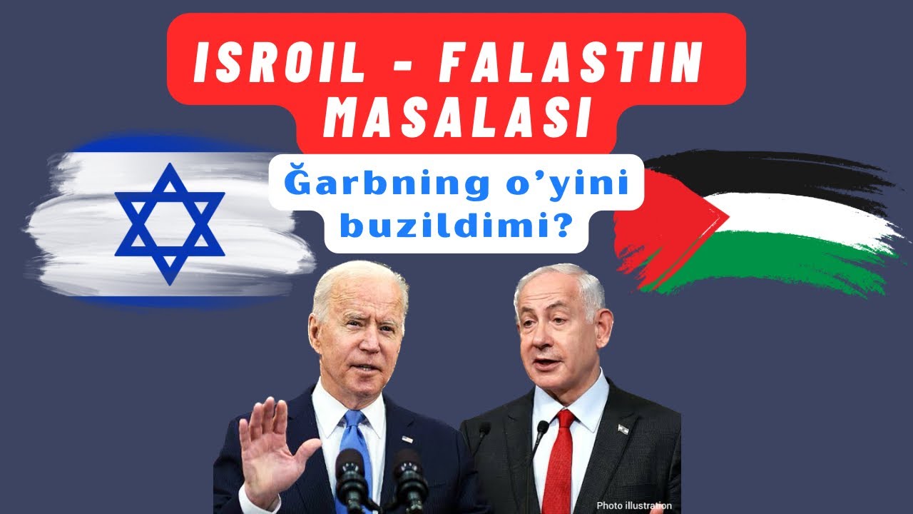 🇮🇱Isroil - 🇵🇸Falastin masalasi. G’arb o’yini buzilmoqdami? - YouTube