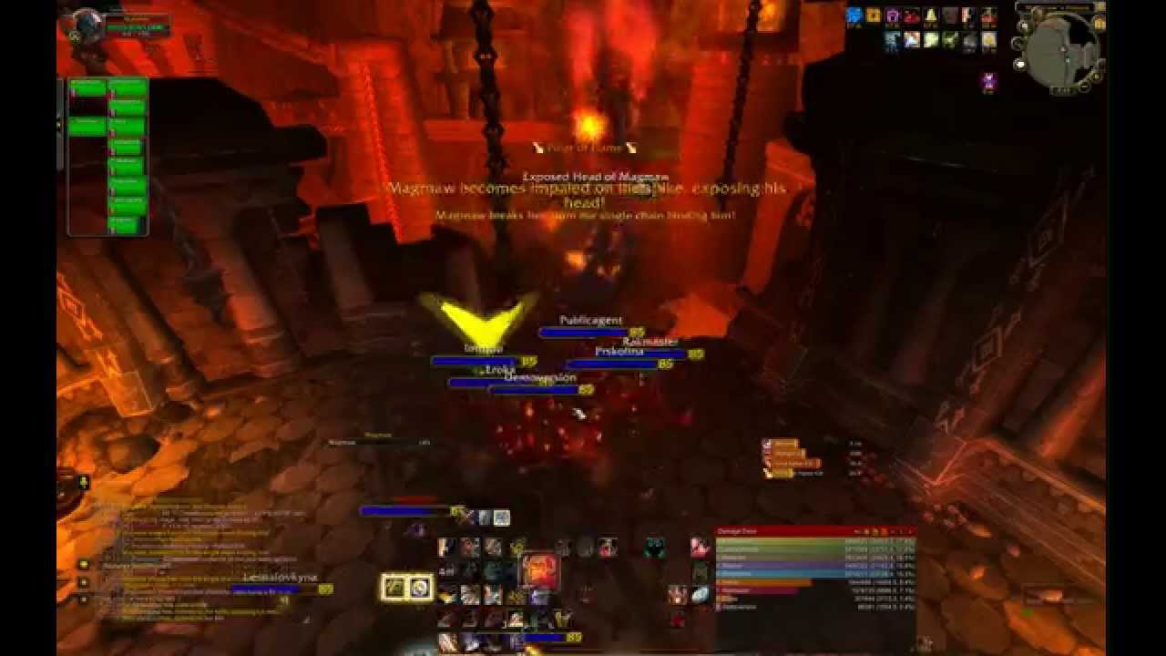 Deathsquad - Blackwing Descent 10N - Magmaw - YouTube