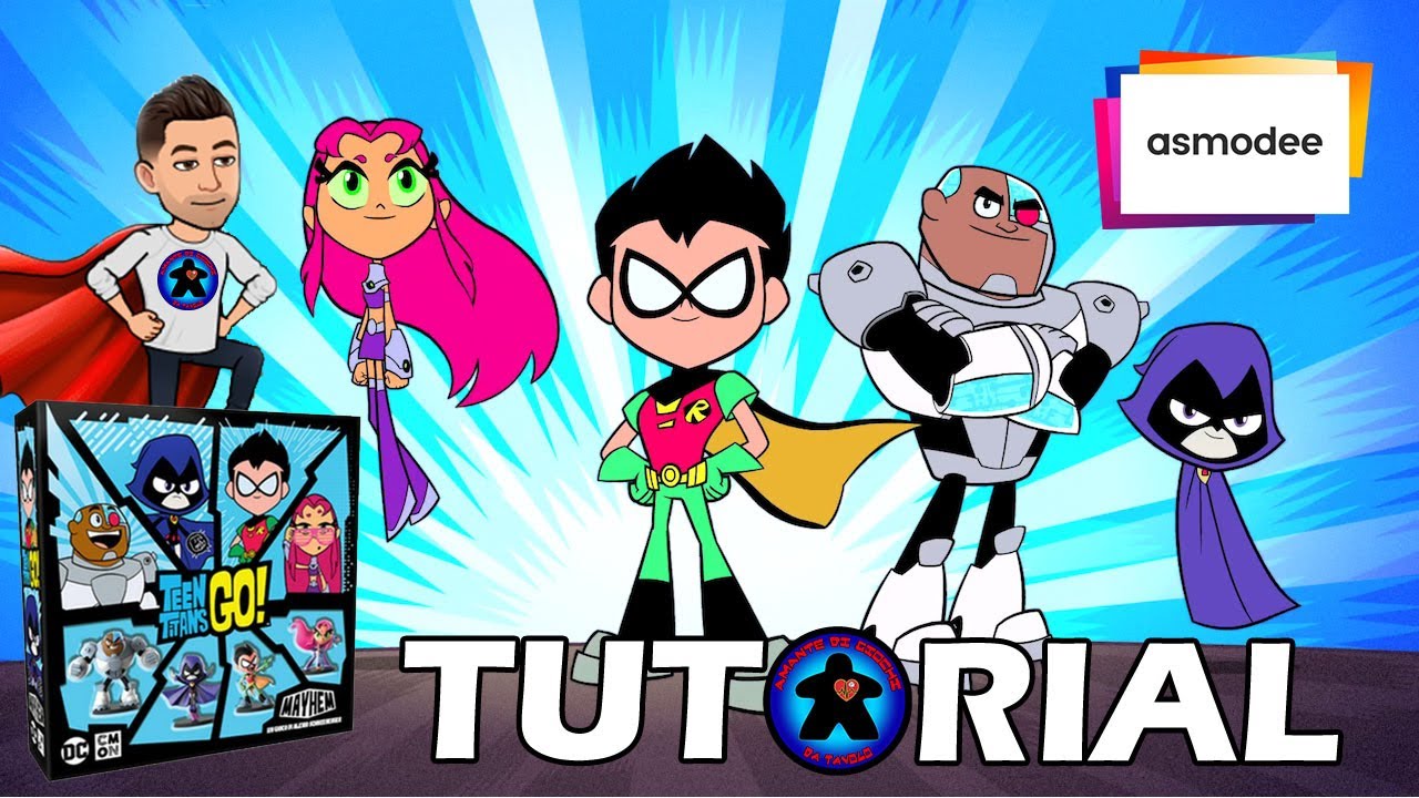Teen Titans Go! - Gioco da Tavolo - Tutorial - YouTube