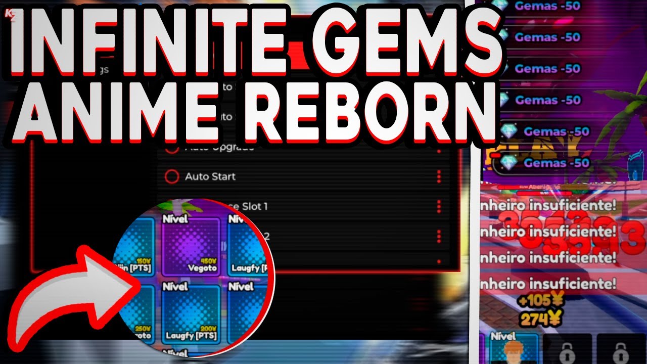 Anime Reborn SCRIPT - Infinite Gems, Auto Farm! (Mobile & PC) PASTEBIN ...