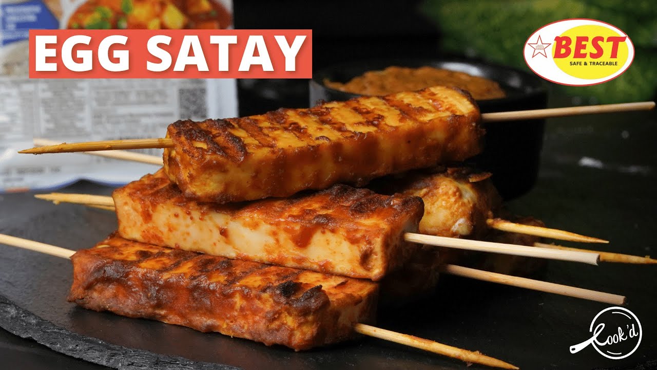 Egg Satay Recipe | Egg Starter Recipes | Egg Recipes | Egg White ...