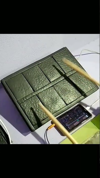 MOBILE DRUMS | ARDUINO OCTAPAD - YouTube