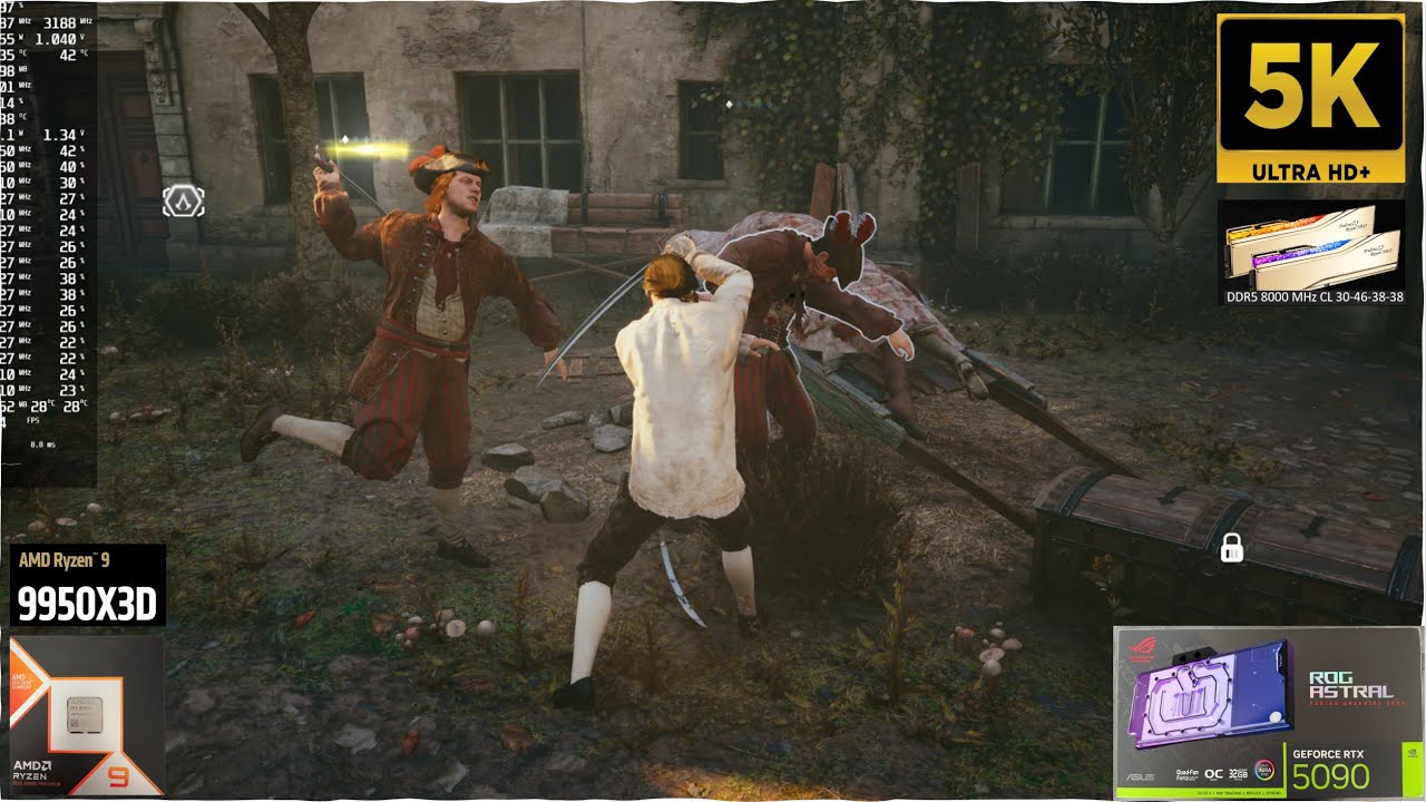 Assassin's Creed Unity 5K UltraWide Gameplay / ASTRAL RTX 5090 / AMD Ryzen 9 9950X3D - YouTube