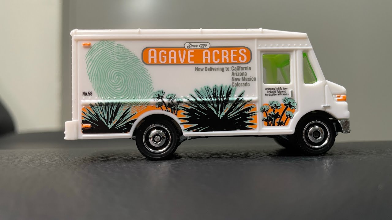 Increíble express delivery AGAVE ACRES #matchbox #asmr #hotwheels - YouTube