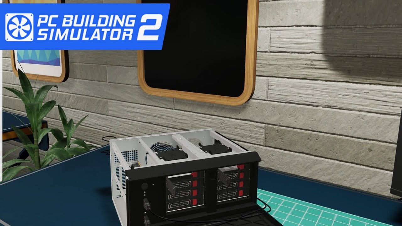 PC BUILDING SIMULATOR 2 :#10 Mini PC als Festplatten Server bauen - YouTube