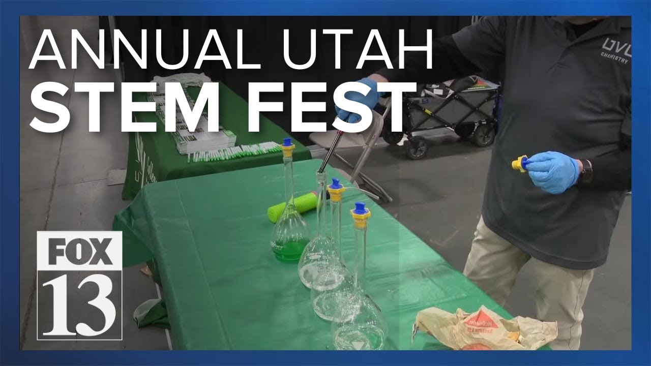 Kids learn about advancements, careers and more at annual Utah STEM ...