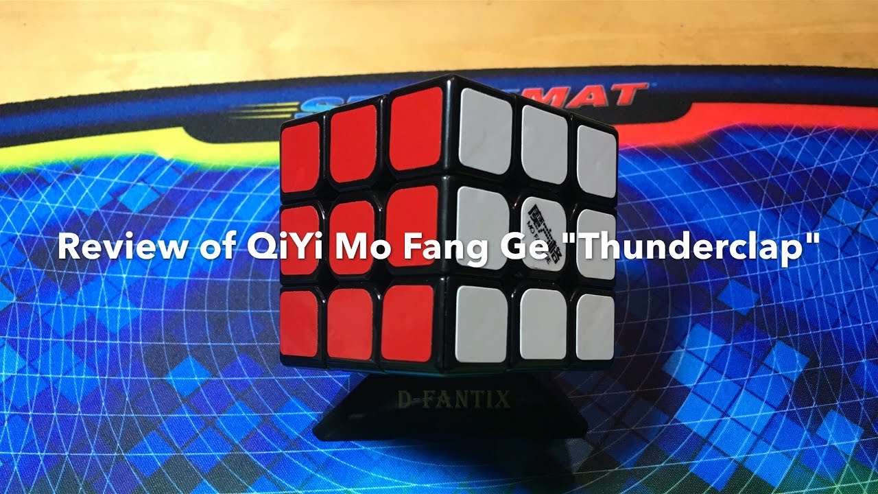 Review of the QiYi Mo Fang Ge "Thunderclap" - YouTube