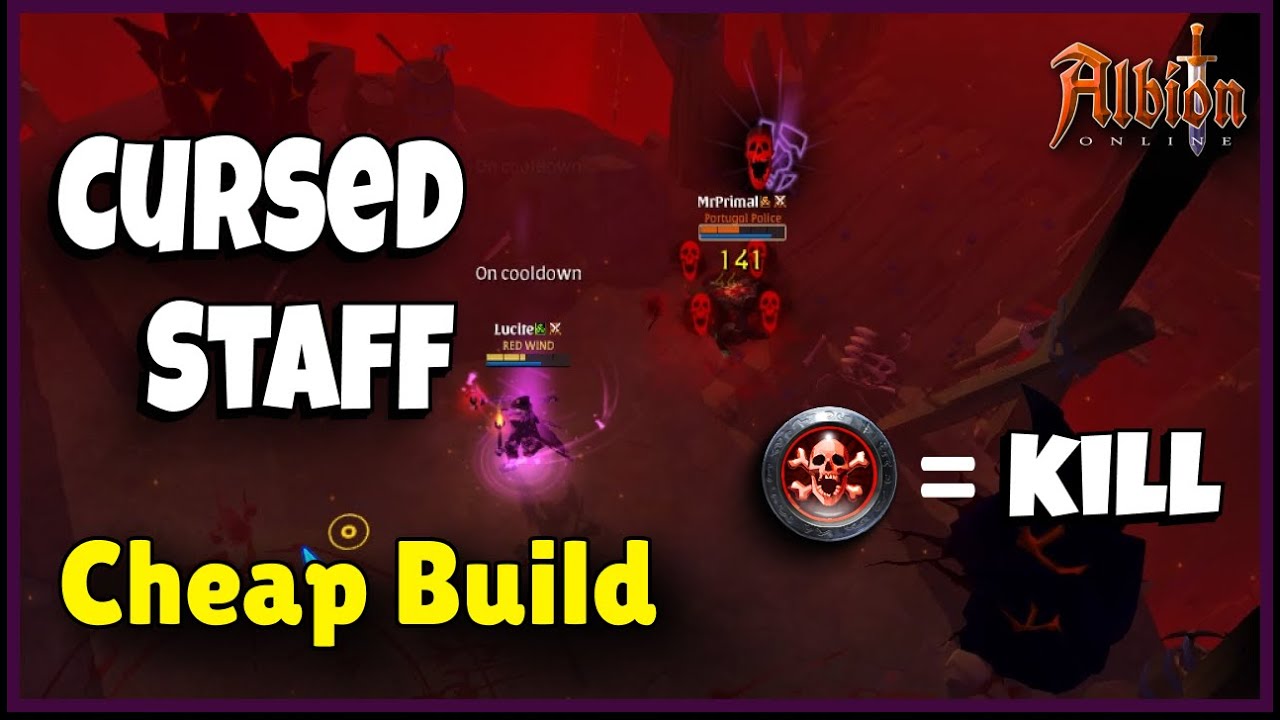 Albion Online - Cursed Staff Corrupted Dg | Cheap Build | Solo pvp ...