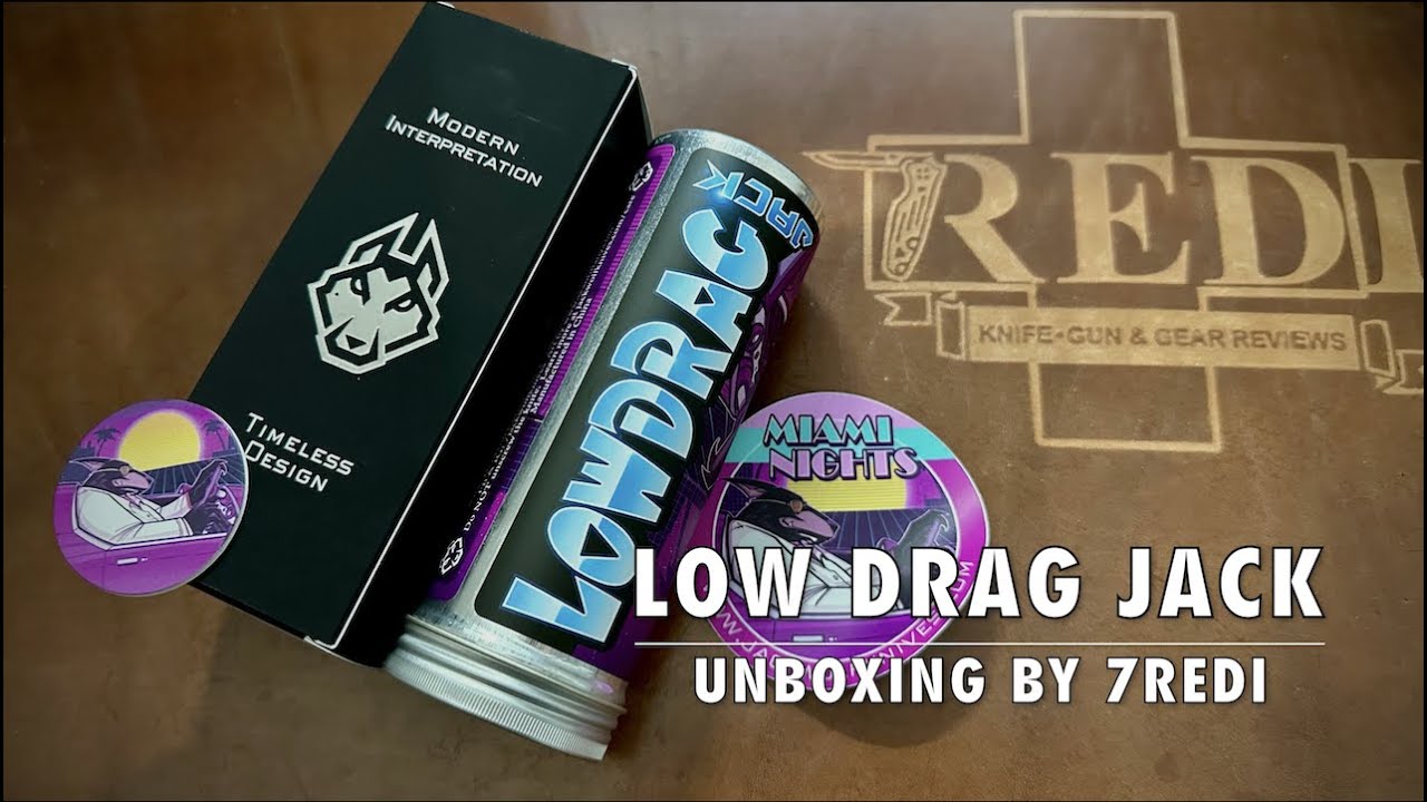 Jack Wolf Knives Low Drag Jack Unboxing & First Impressions! - YouTube