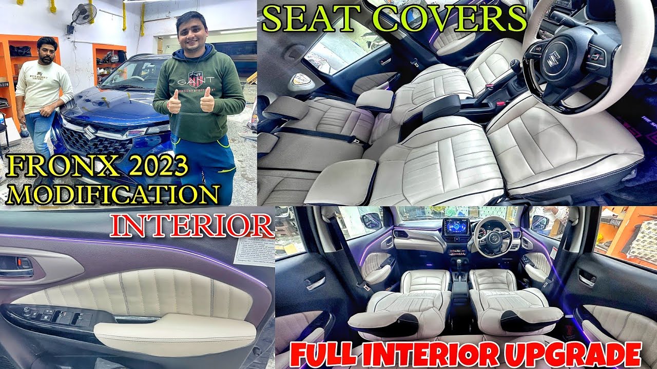 Full Interior UPGRADE in #Fronx Sigma | Best Price Fronx Modification ...