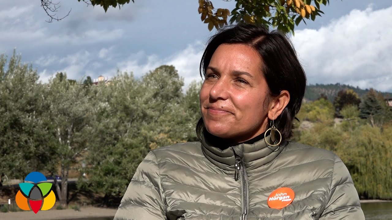 Spring Hawes challenges for the NDP in Kelowna West - YouTube