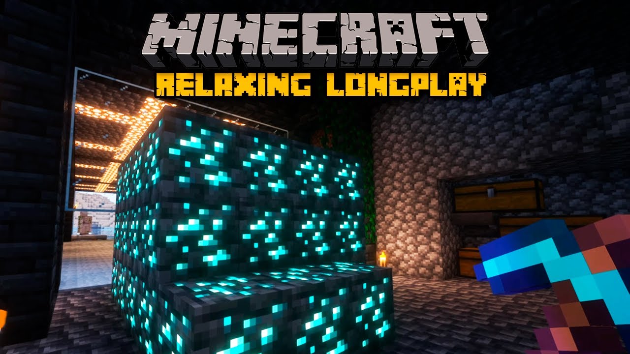 Minecraft Relaxing Longplay - Diamond Search #4 (No Commentary) [1.20.4 ...