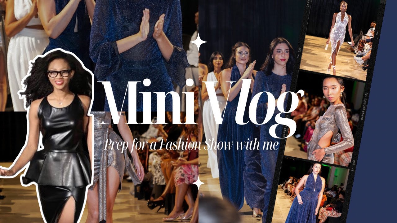 Fashion Show Prep [Mini Vlog] Fashion Designer Maintenance Vlog ...