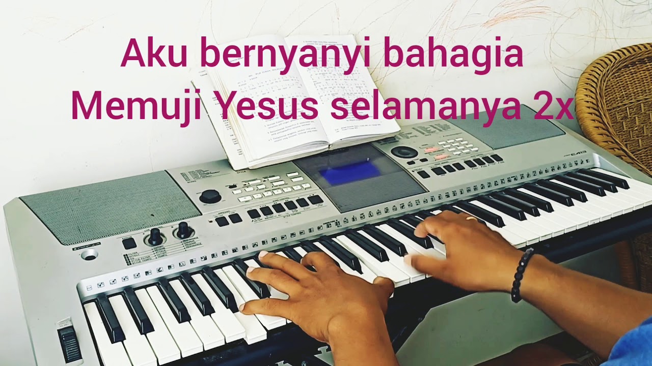 Karaoke KJ (Kidung Jemaat) no.392 Ku Berbahagia with Lirik - YouTube