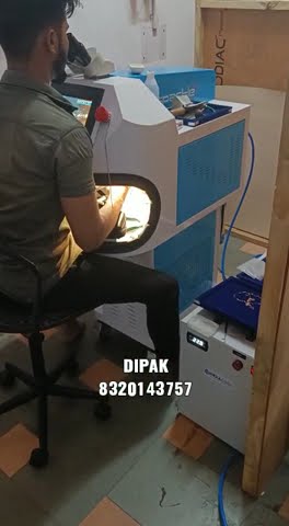 camera Gold Silver Platinum all metal jewelry laser spot solder welding ...